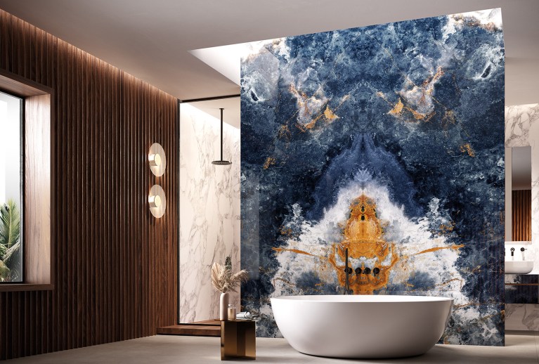 Large Format Porcelain Tiles and Bookmatch Sets at ROCCA