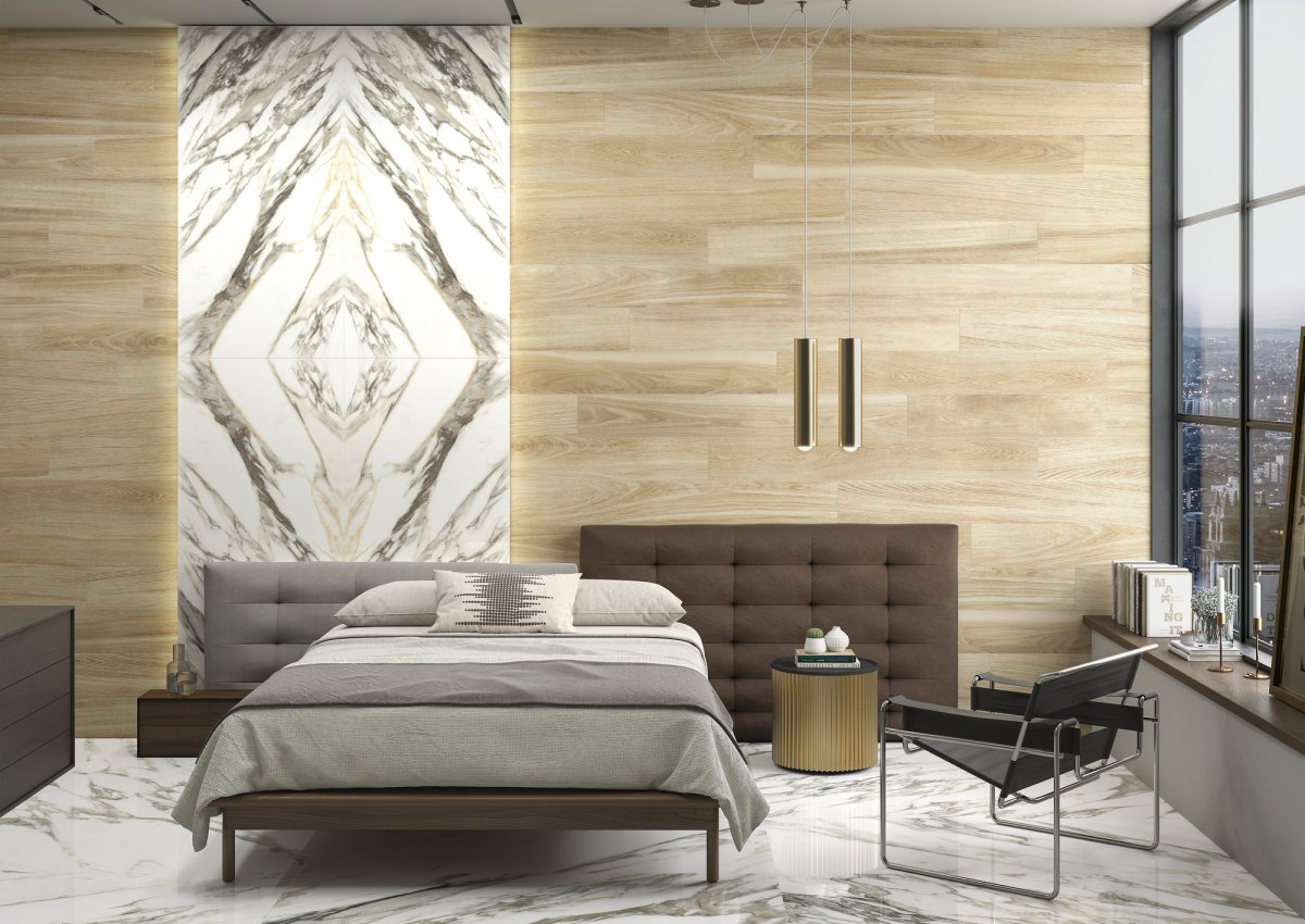 Large Format Porcelain Tiles and Bookmatch Sets at ROCCA